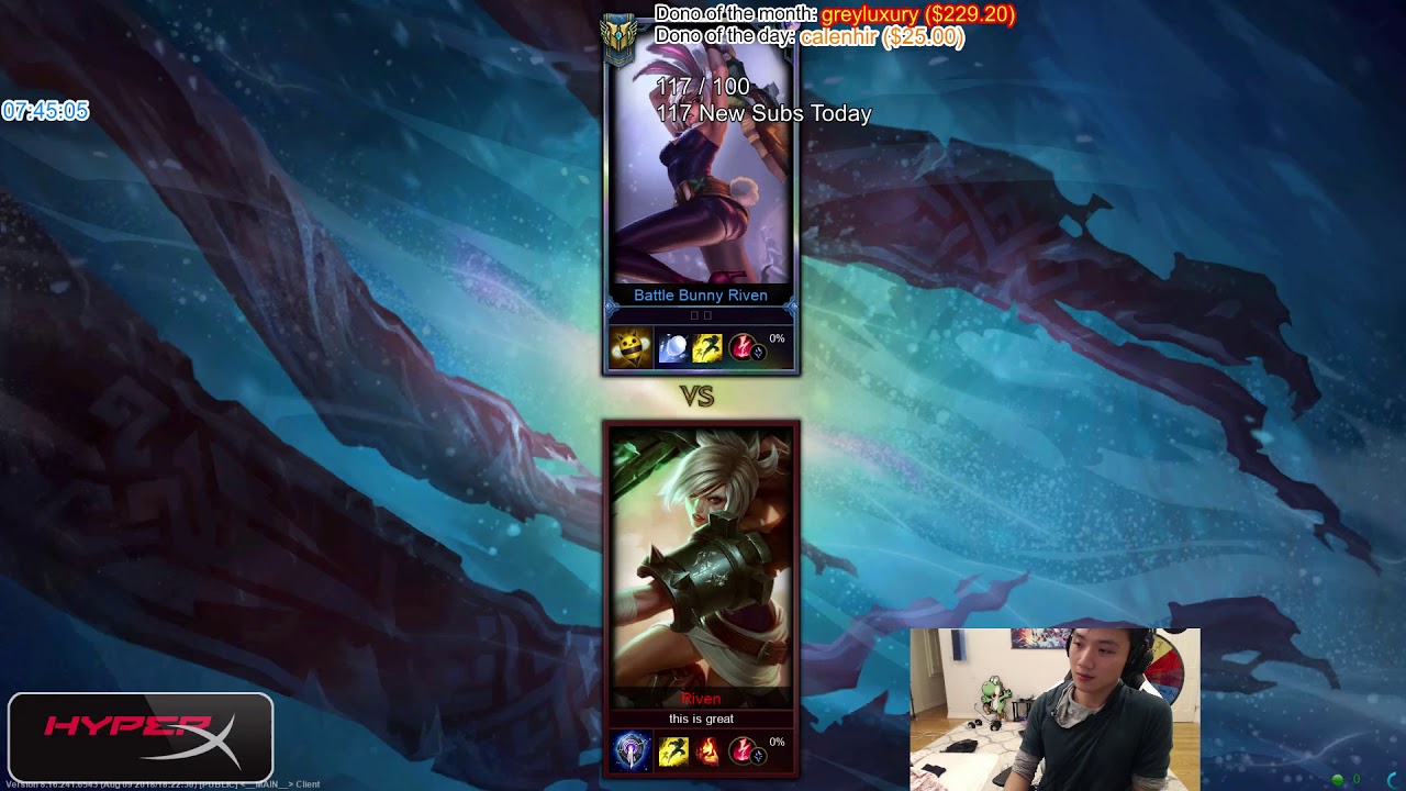 Box Box Solo Riven - Box Box Riven Stream - YouTube