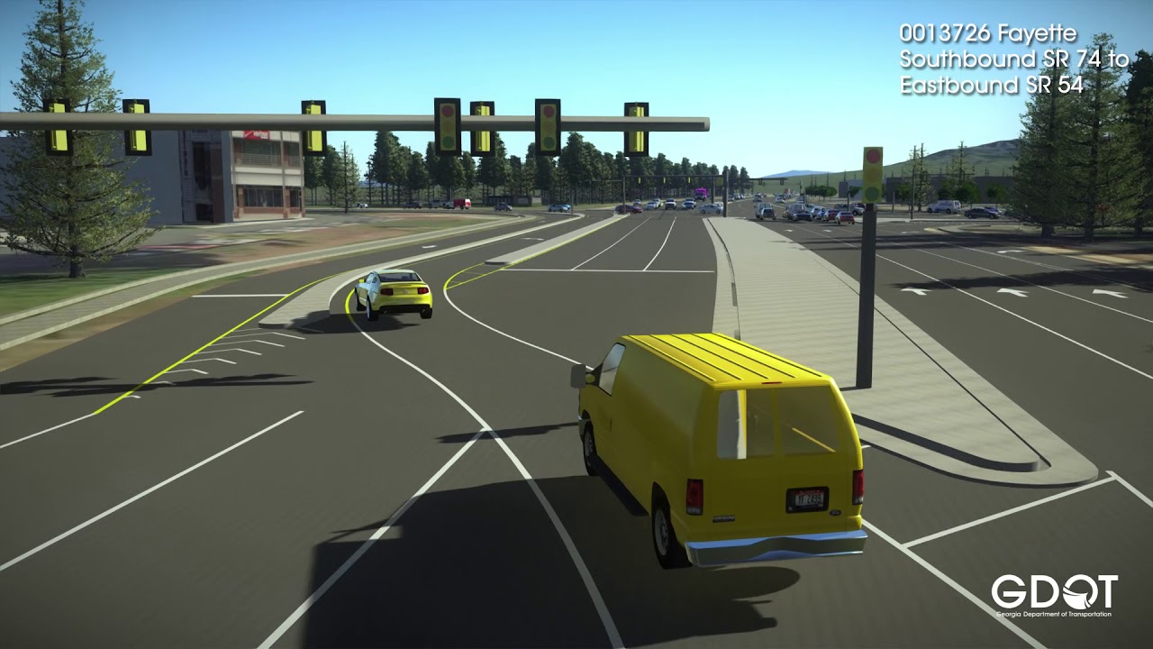 Demonstration Video - Proposed Fayette Co Displaced Left Turn ...