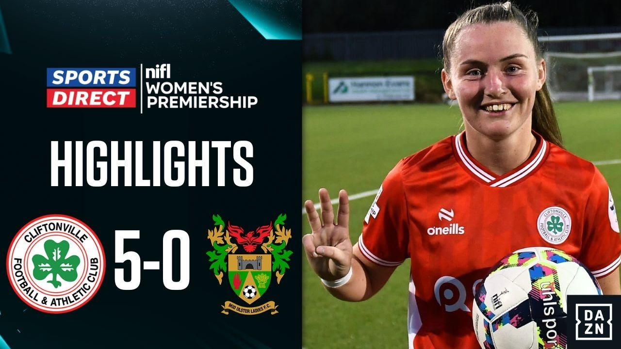FIVE for Reds | Cliftonville Ladies 5-0 Mid Ulster Ladies | # ...