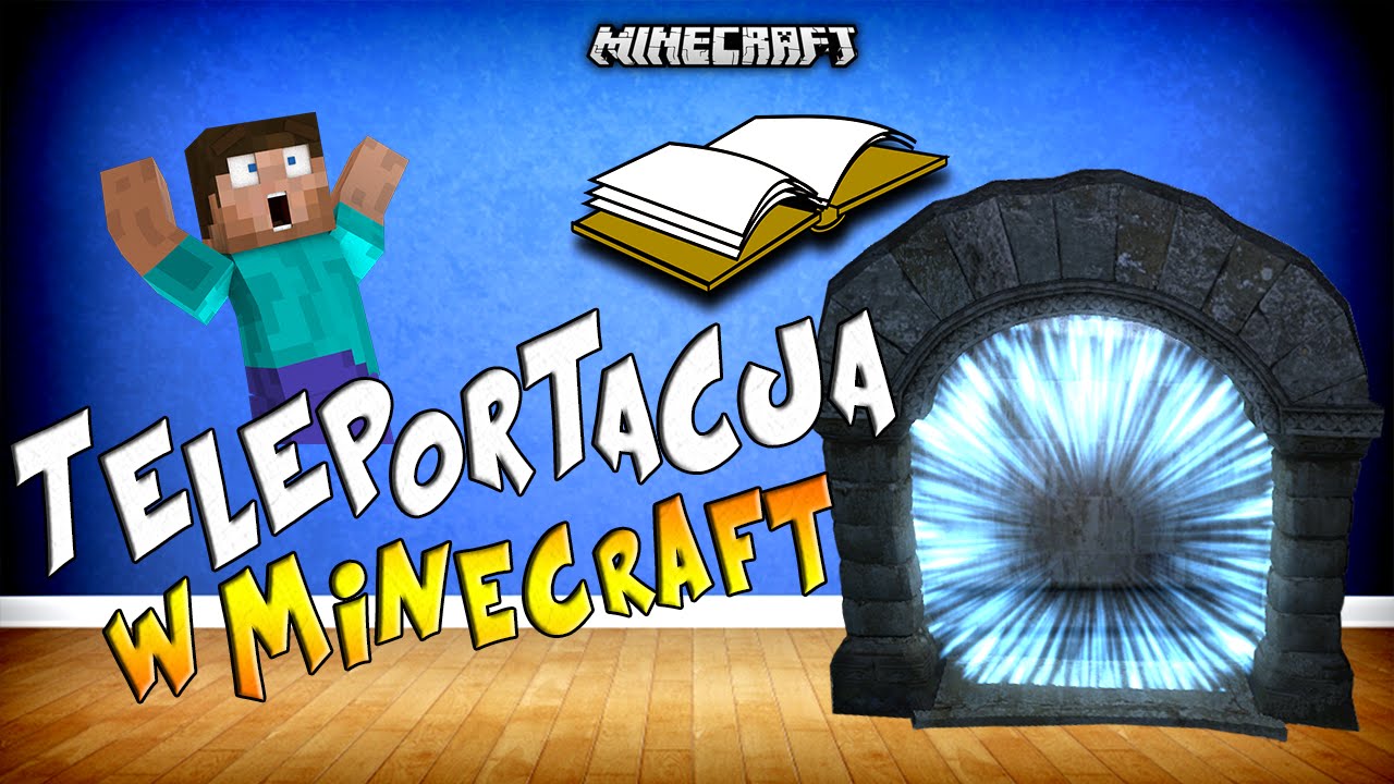 KSIĘGA TELEPORTACJI W MINECRAFT! - Warp Book Mod! - YouTube