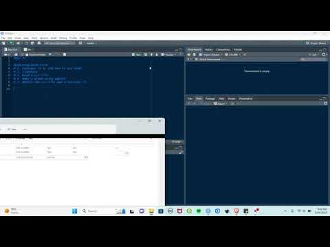R for absolute beginners 03: Packages, tidyverse, ggplot, read and write a file . - YouTube