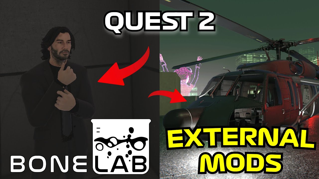 How to install external MODS for Bonelabs (Quest 2) - YouTube