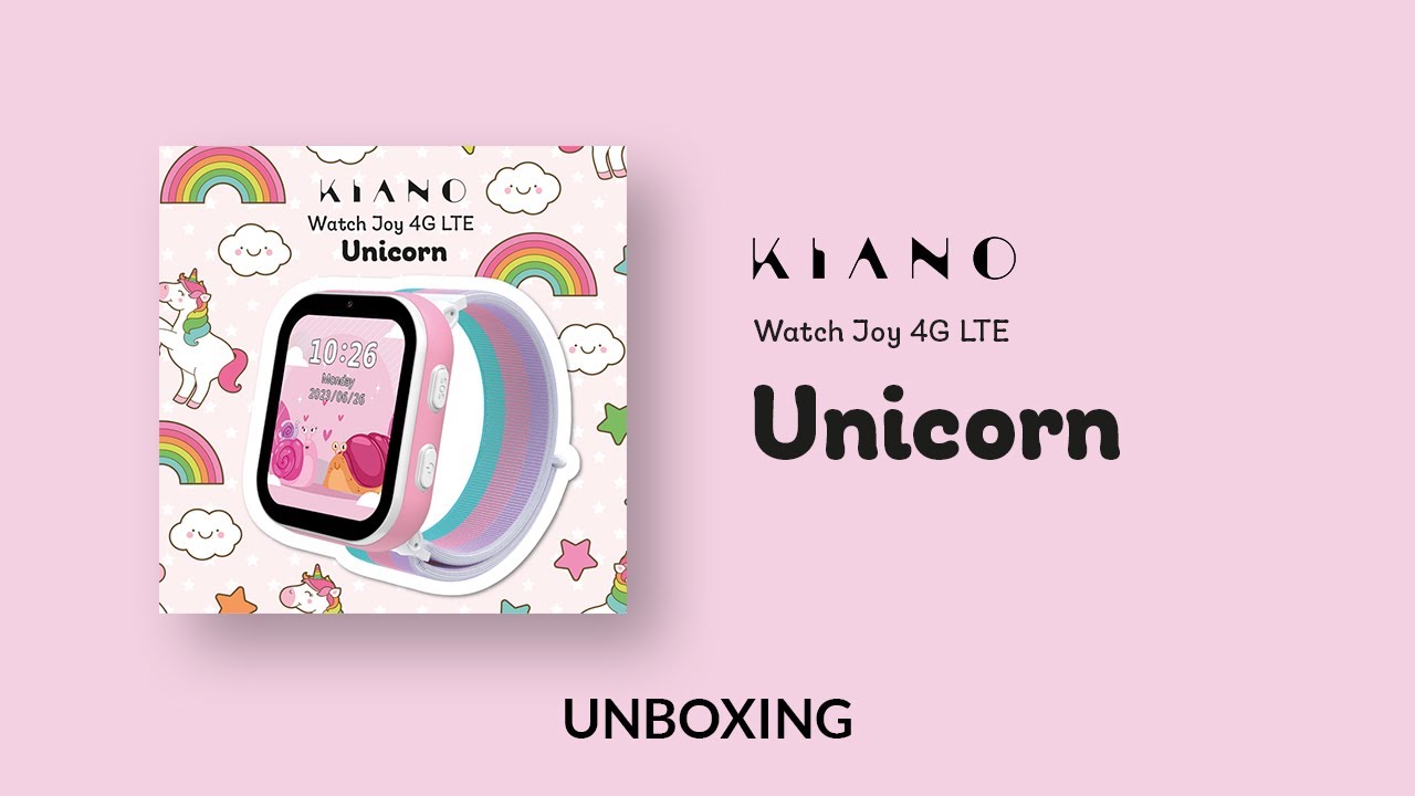 Kiano Watch Joy Unicorn | Unboxing - YouTube