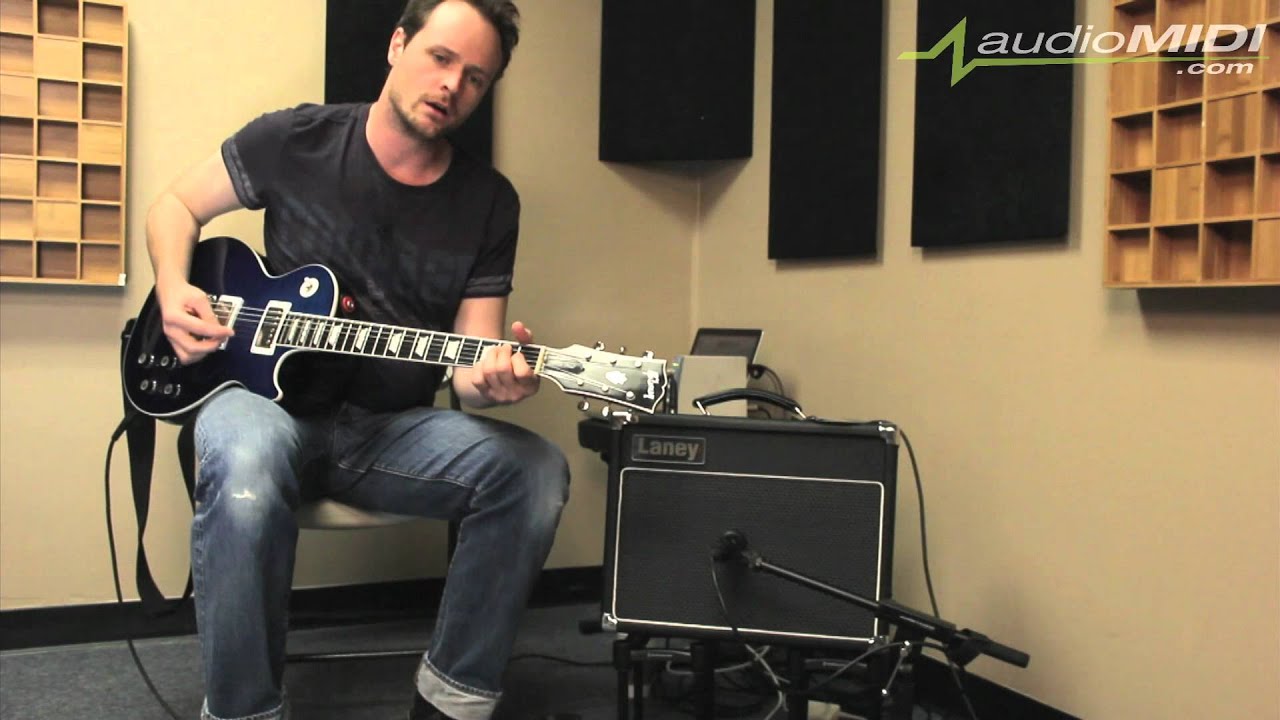 Laney Amp VC15 110 Electric Guitar Tube Amplifier audioMIDI.com - YouTube