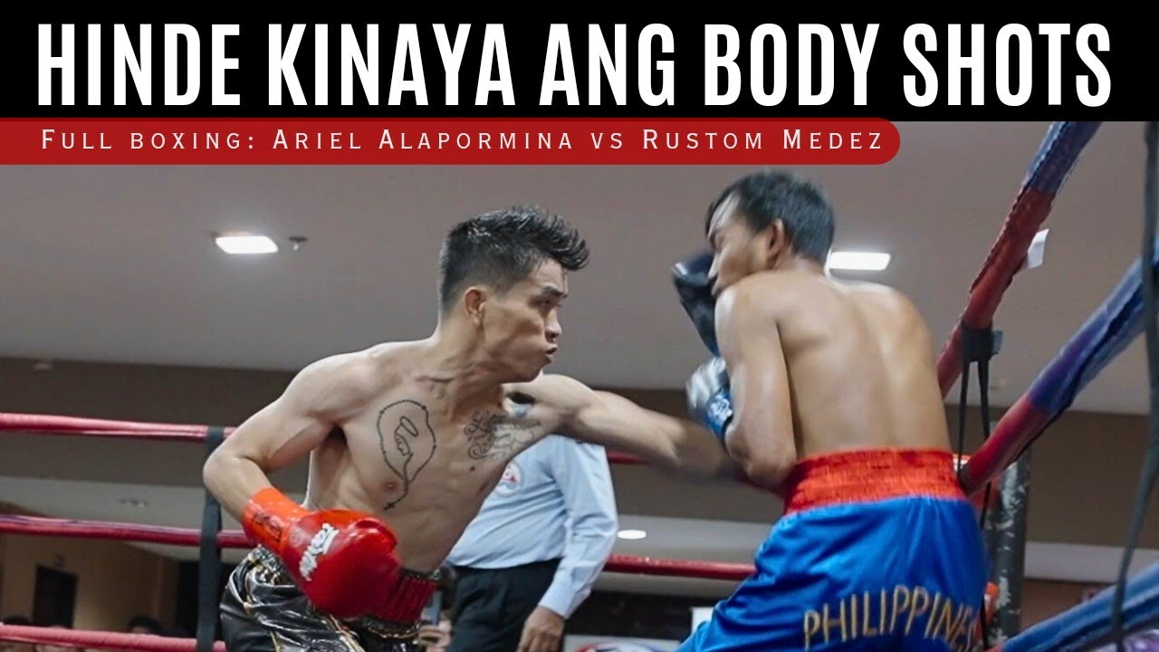 Ariel Alapormina vs Rustom Medez Boxing Full Fight | UKC & Regie Campos ...