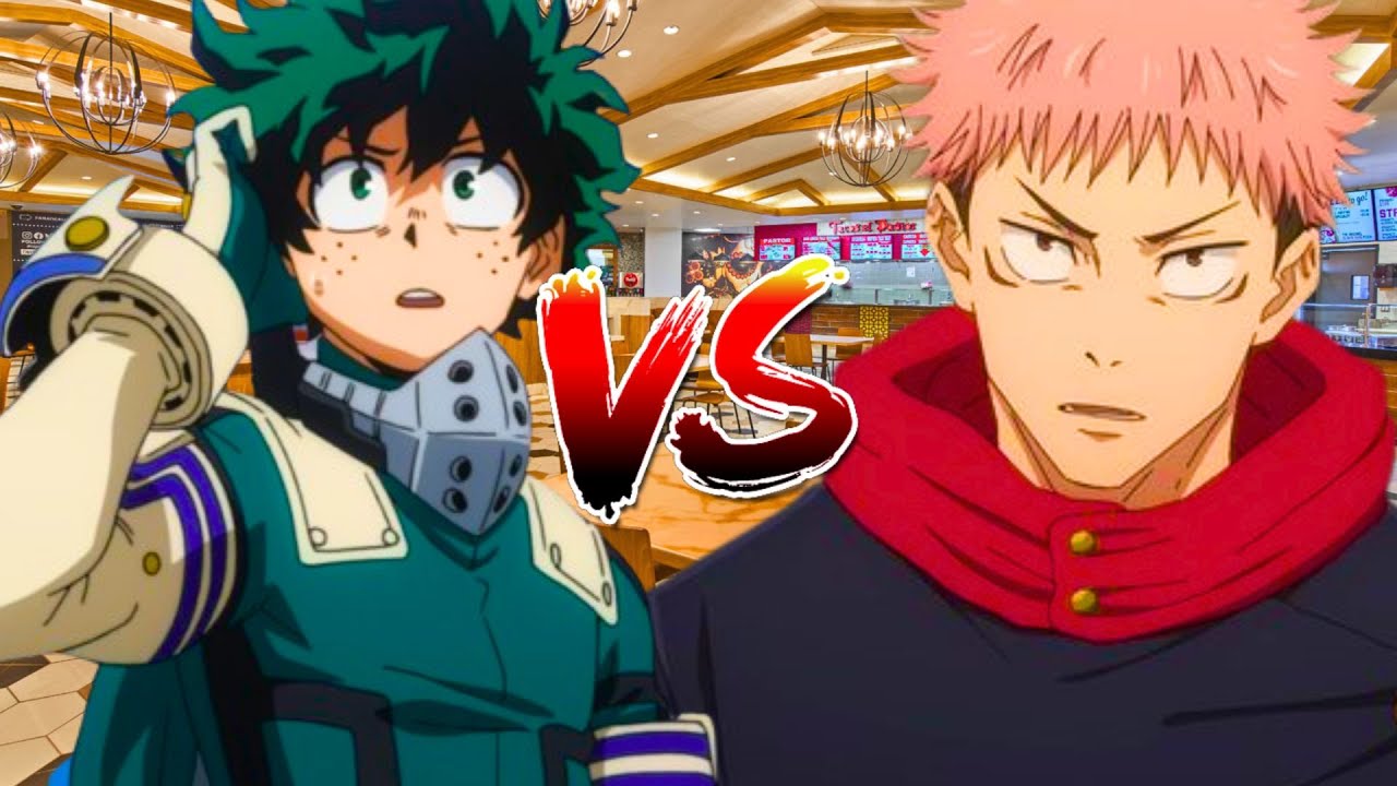 Deku and Yuji Roast Each Other - YouTube