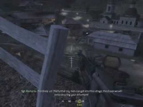 COD4 - I killed Gaz .... - YouTube