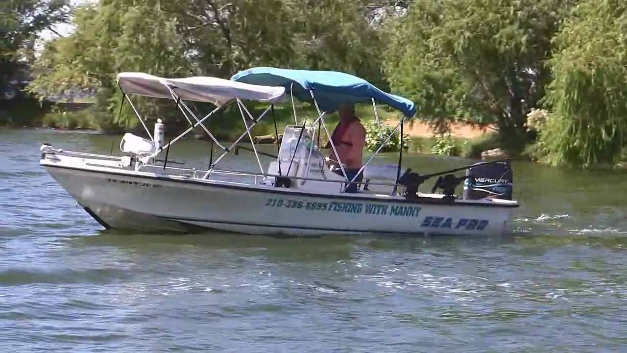 Manny's Boat - 22' Sea Pro Fully Customized - YouTube