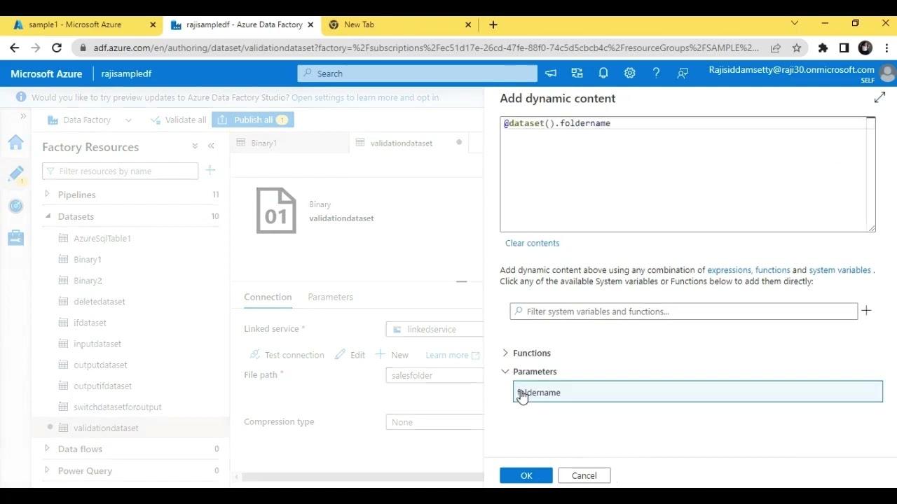 Validation Activity in Azure Data Factory - YouTube