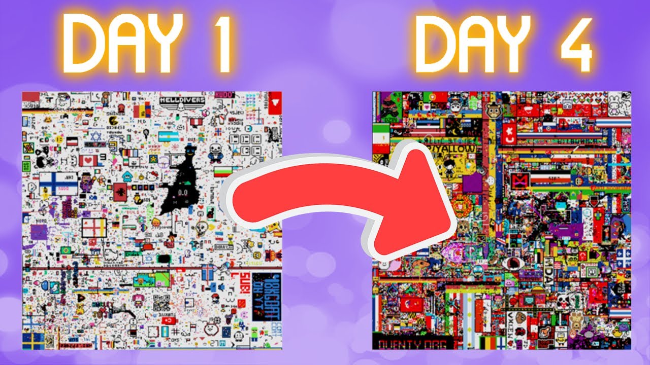 r/place in ROBLOX - YouTube
