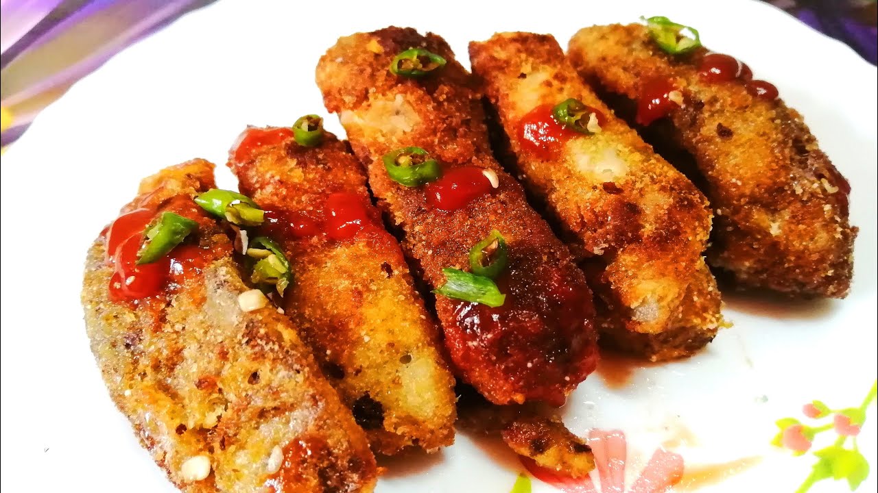 Egg fingers recipe| easy tea time delicious egg snack recipe| crispy ...