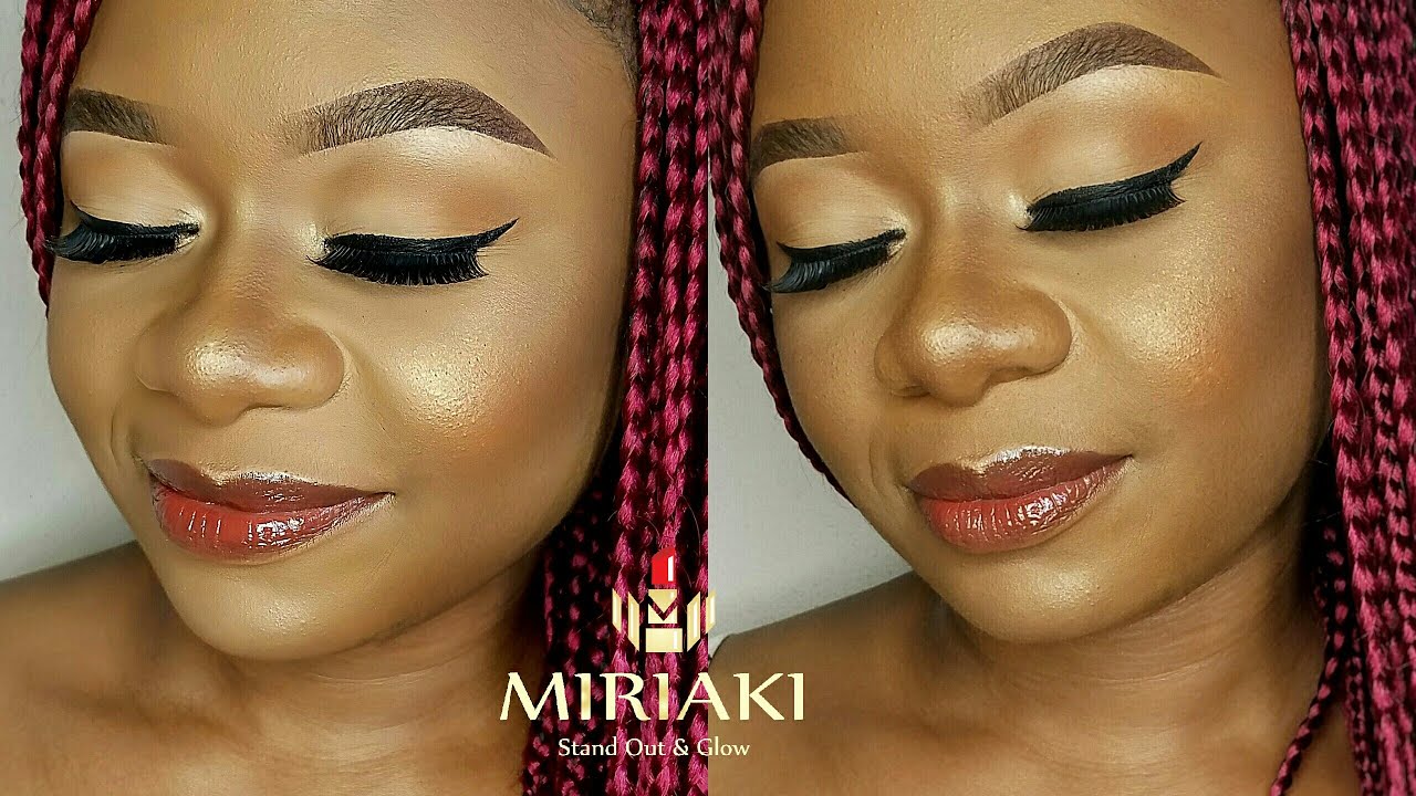 No EYESHADOW Makeup look/ SOFT GLAM/ SIMPLE EVERYDAY MAKEUP LOOK - YouTube