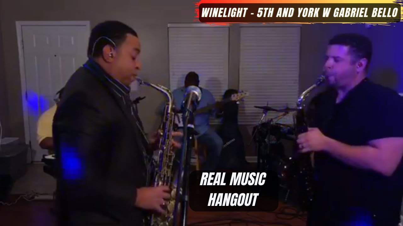 Grover Washington Jr Winelight 5th York ft Derwin Friday & Gabriel ...