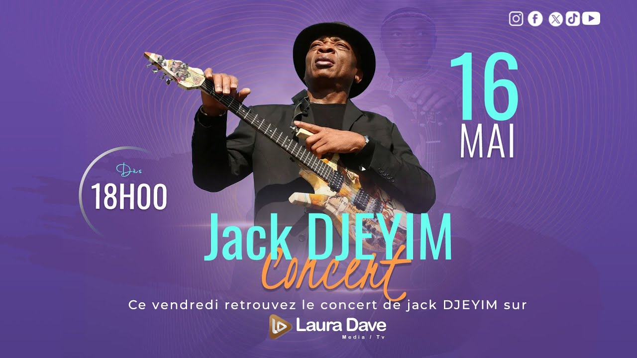 🛑 𝐋𝐃𝐌 𝐓𝐕 𝐋𝐈𝐕𝐄: 𝐂𝐨𝐧𝐜𝐞𝐫𝐭 𝐝𝐞 𝐉𝐚𝐜𝐤 𝐃𝐉𝐄𝐘𝐈𝐌 - YouTube