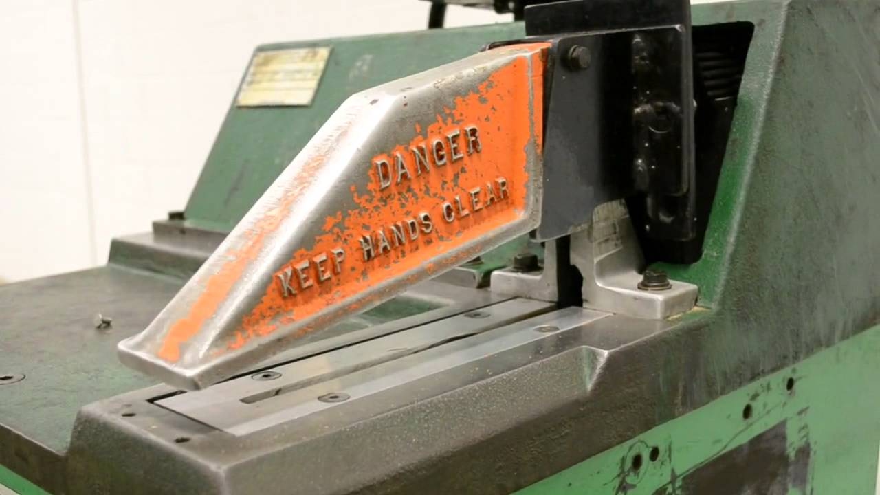 Precision Products Company M14 5HP Mechanical Up-Cut Saw - YouTube