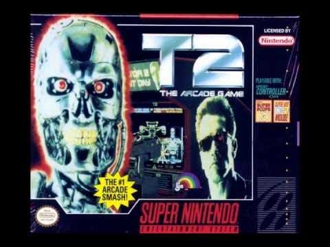 Terminator 2 T2 The Arcade Game (1993) - Super Nintendo SNES - YouTube