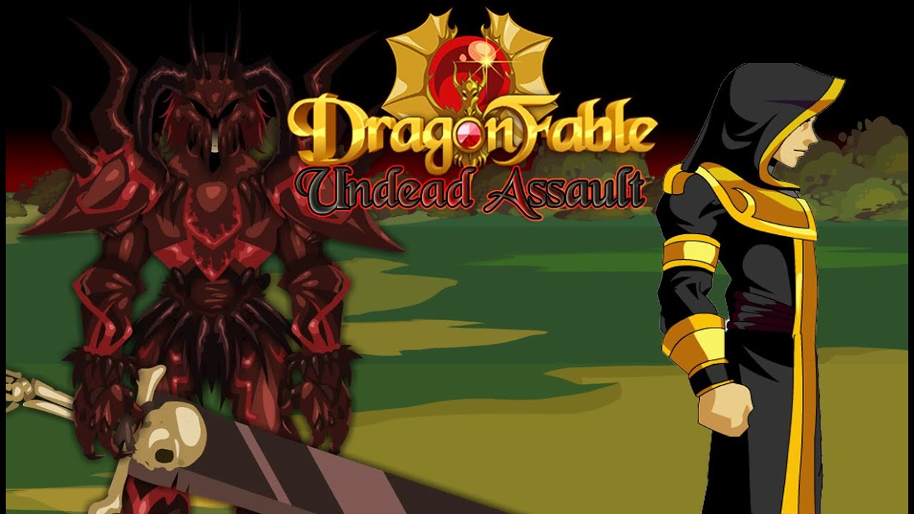 Dragonfable - Undead Assault (First Dragonfable War) - YouTube