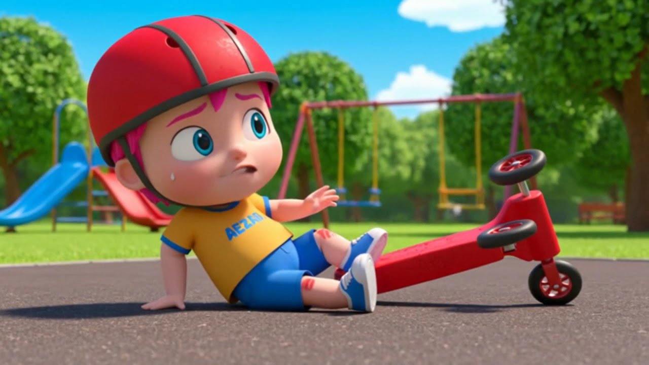 The Boo Boo Song | I Hurt My Knee | Nursery Rhymes And Kids Songs ...