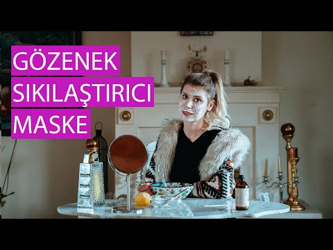 GÖZENEK SIKILAŞTIRICI MASKE-EN KOLAY MALZEMELERLE-GÜZELLİK&BAKIM