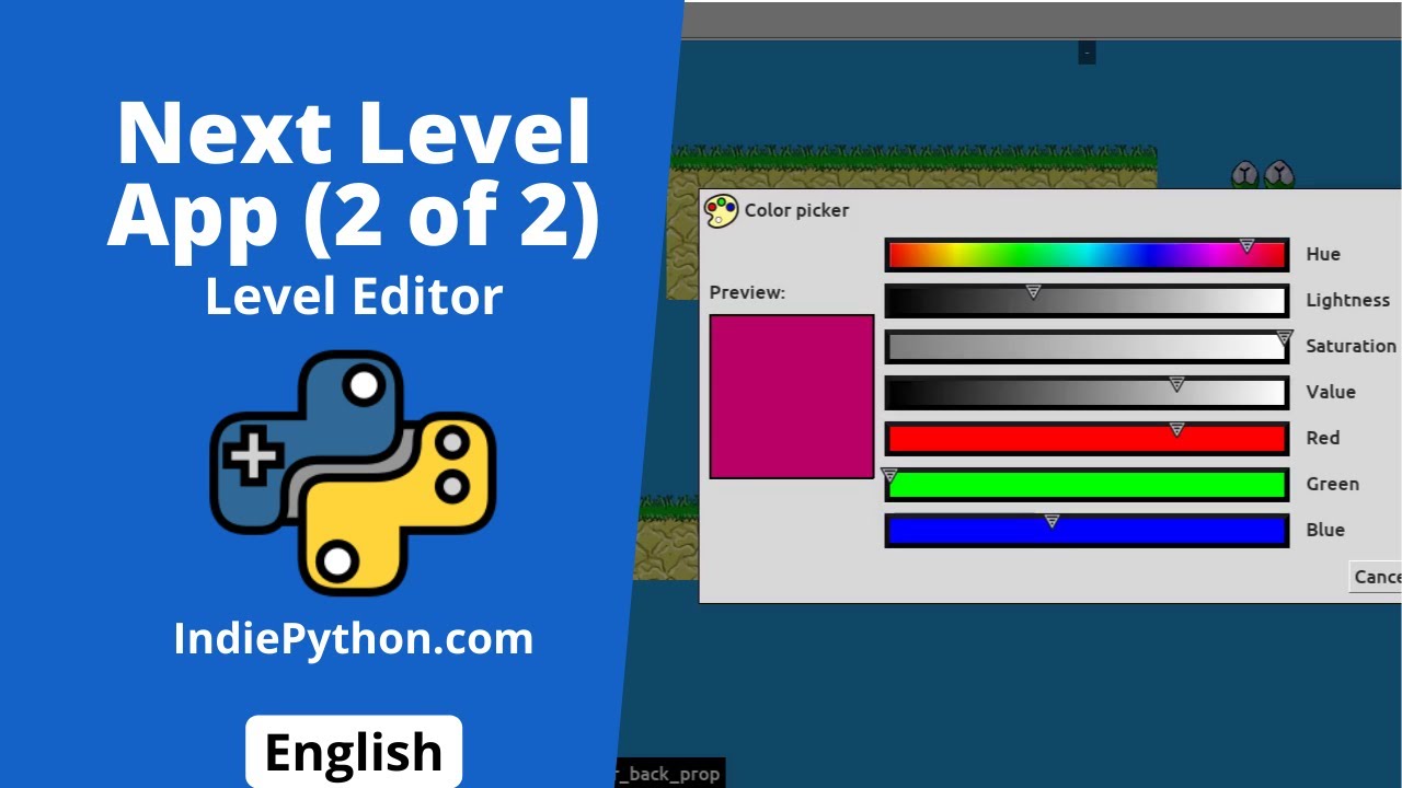 Level Editor In Pythonpygame 2 Of 2 Next Level App Indiepython Youtube 1184