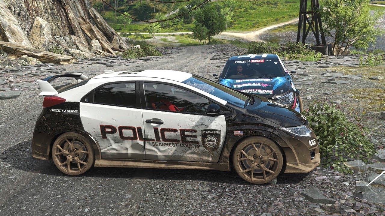 Forza Horizon 4 Traffic Patrol | Police chase Honda Civic Type R ...