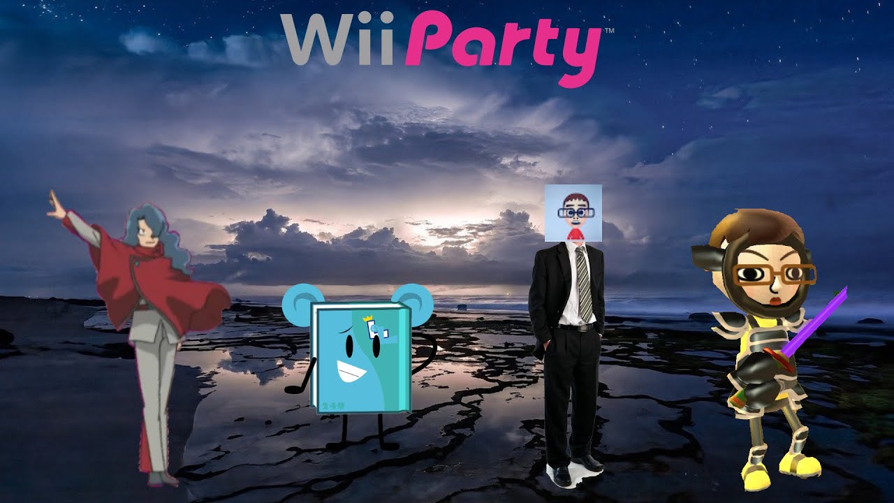 Wii Party - Board Game Island - Tobias Vs Lux Vs I'm scared Vs Asami ...