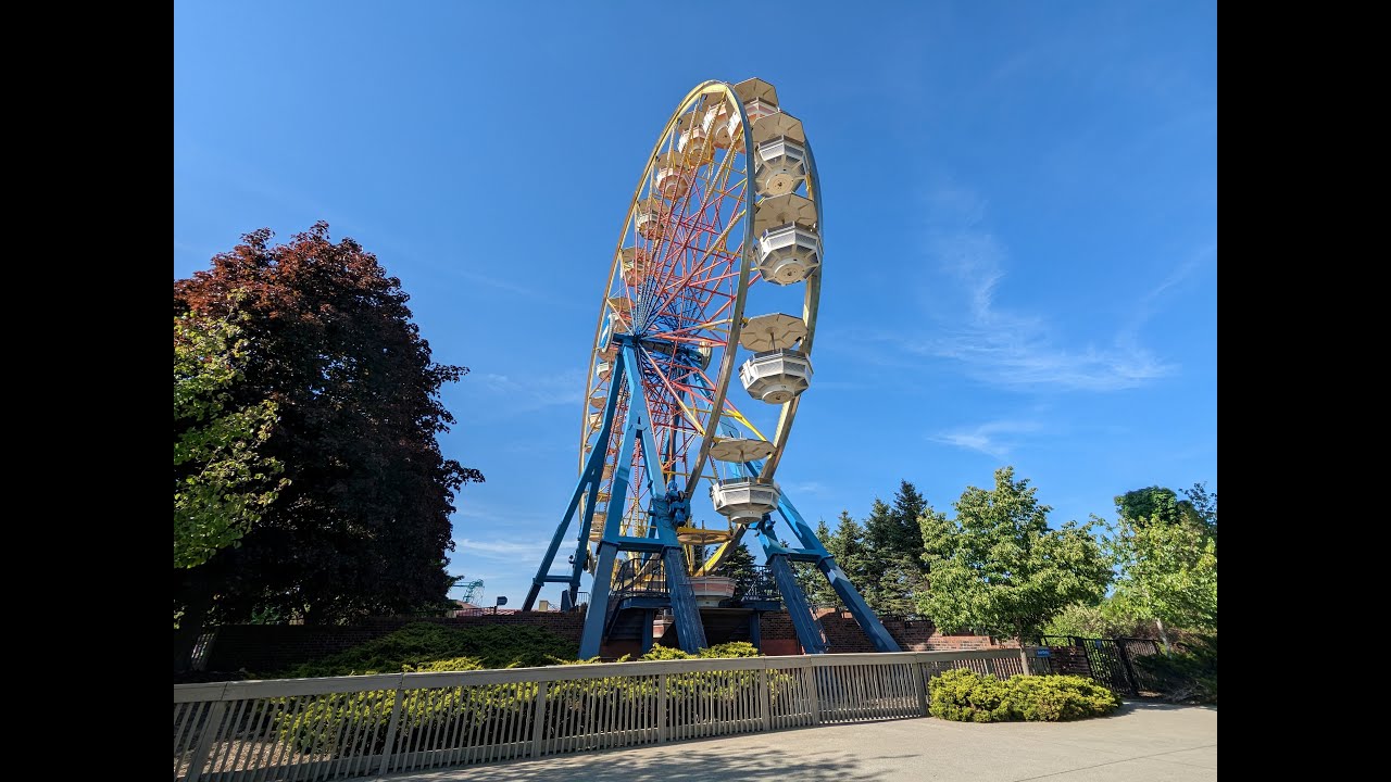Michigan's Adventure Ferris Wheel Opening Day 5-26-2023 - YouTube