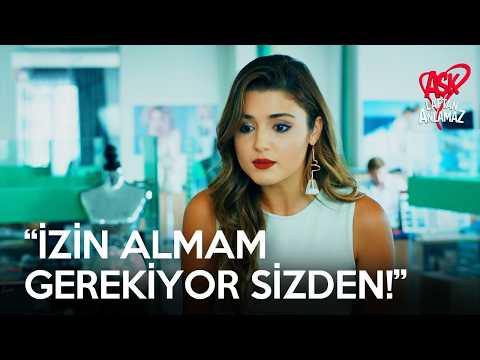 Hayat, Murat'ı bulmak için izin istiyor! | Aşk Laftan Anlamaz