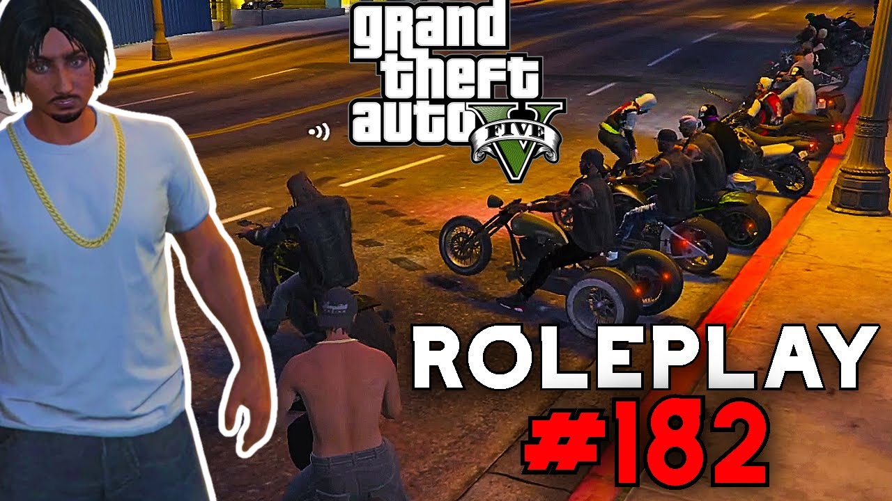 GTA V ROLEPLAY #182 CORRIDAS DE MOTOS POR LA CIUDAD DE LOS SANTOS - YouTube