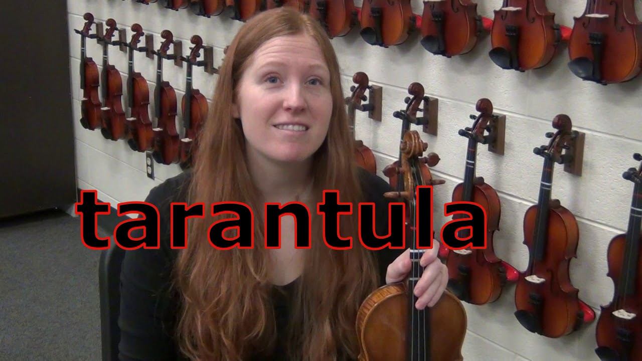 Tarantula Theme Song Lesson - YouTube