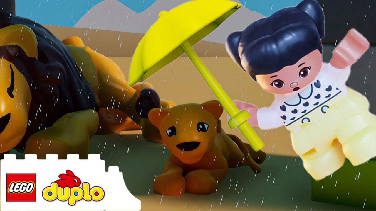 Rain Rain Go Away + More Nursery Rhymes | LEGO DUPLO | Learning For ...