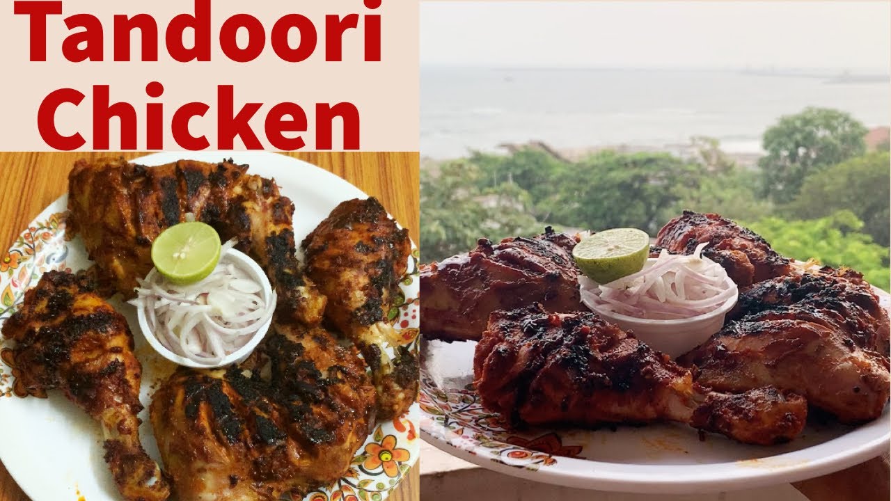 Tandoori chicken cooked in clay pot || Tandoori chicken without oven ...
