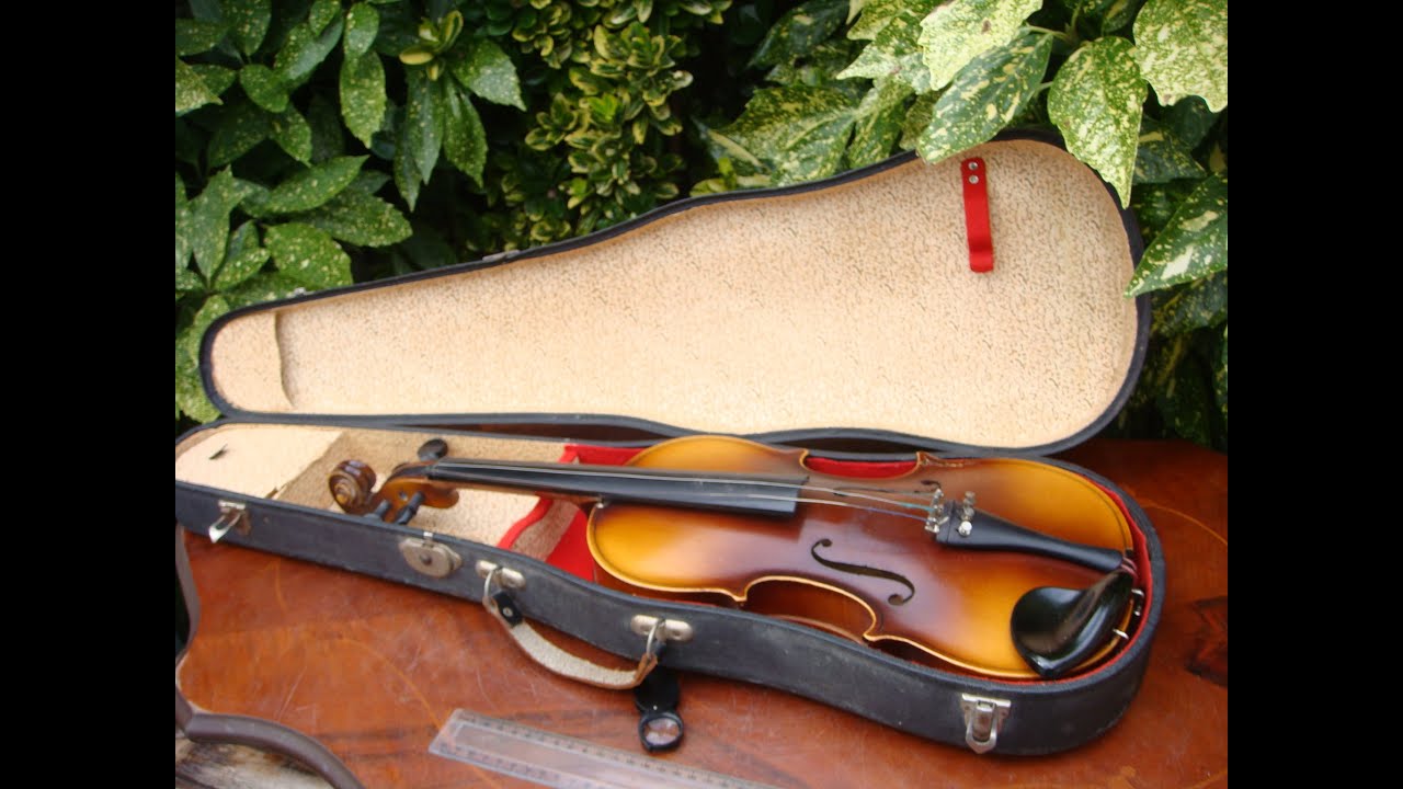 Possibly Vintage Berini label Violin For Restoration Spare / Repair See ...