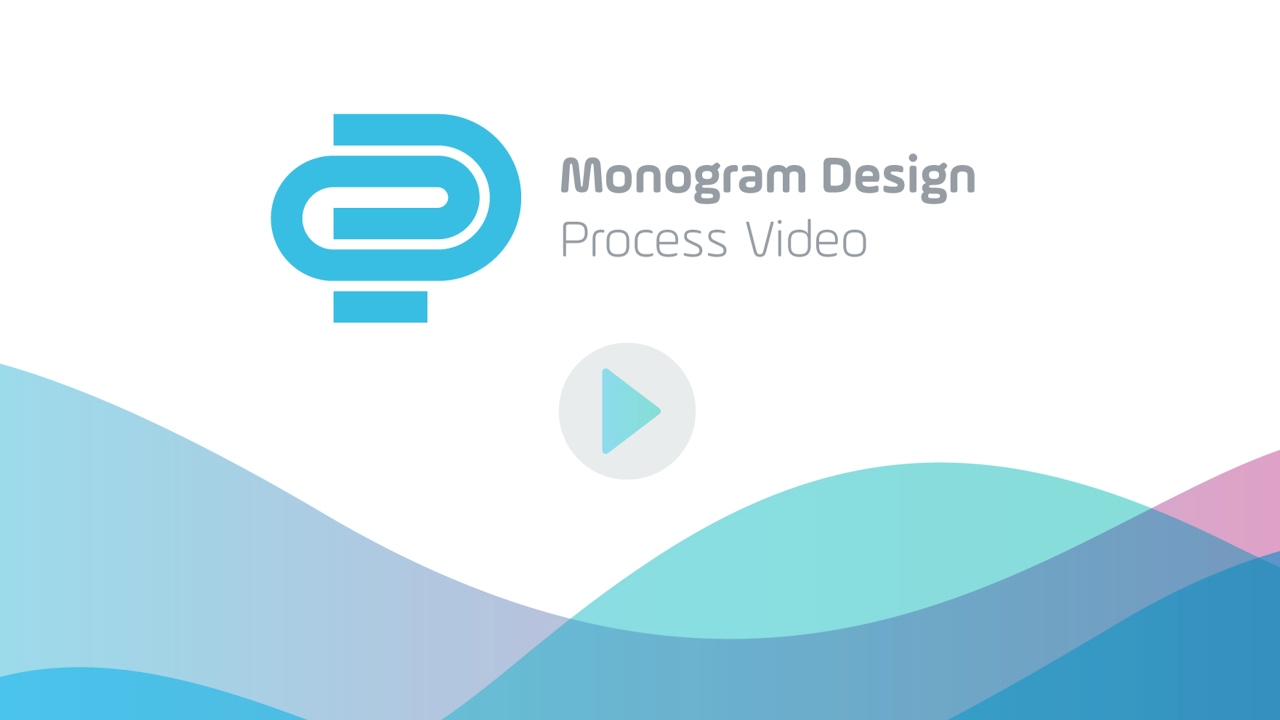 Abstract Monogram Design in Adobe Illustrator - YouTube