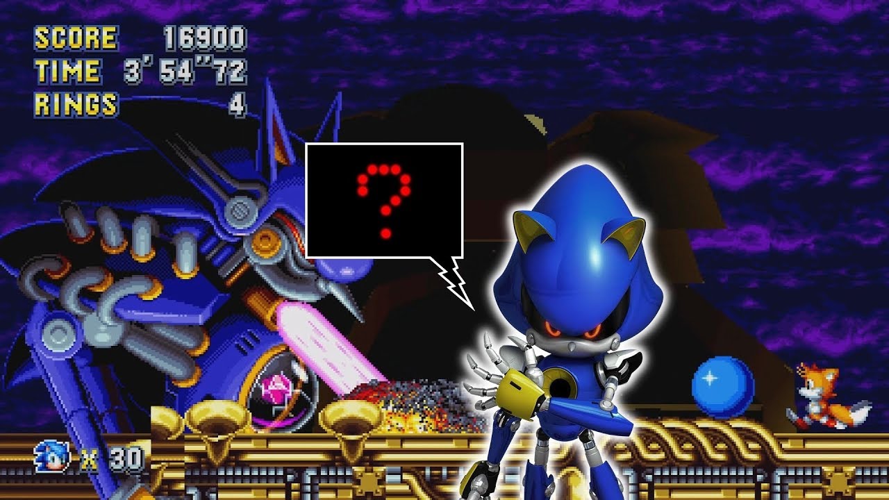 Metal Sonic Battle w/... Metal Sonic Battle Theme (Sonic Mania/Sonic ...