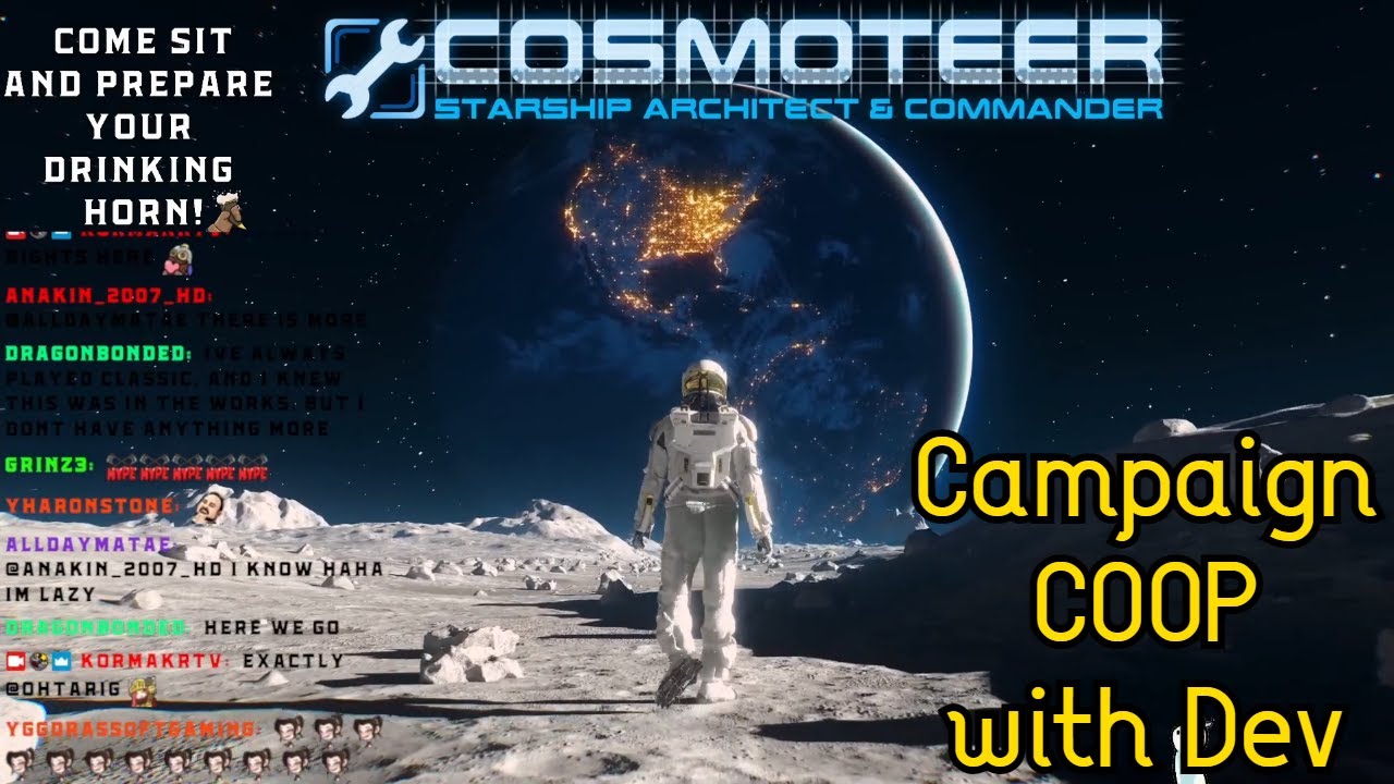 Cosmoteer: Starship Architect & Commander | COOP Campaign with the Dev - YouTube