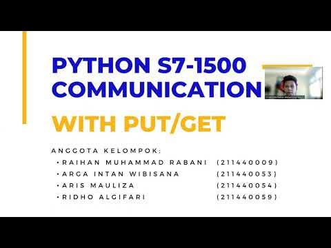 Communication Between Python and Siemens S7-1500 Using PUT/GET - YouTube