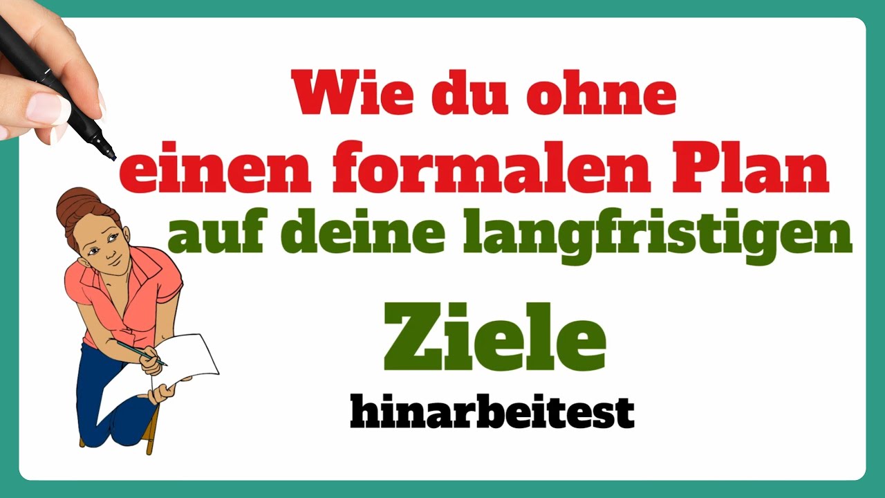 So erreichst du deine Ziele - Das Geheimnis, um ohne Plan auf Ziele hinzuarbeiten | Finanzen ...