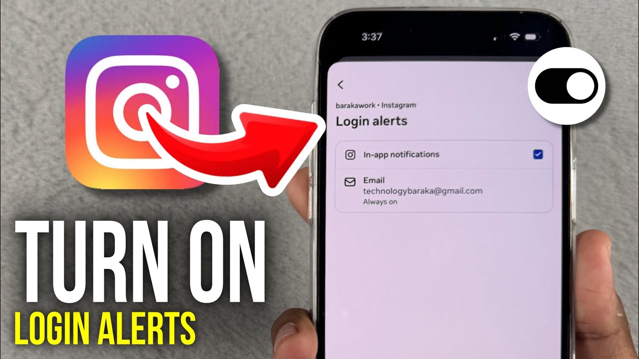 How to Turn ON Login Alerts on Instagram - 2025 - YouTube