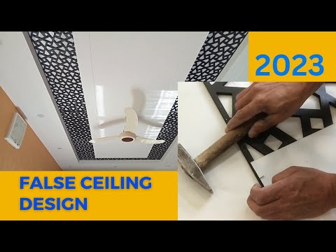 Easy way to install cnc false ceiling | How to install cnc false ...