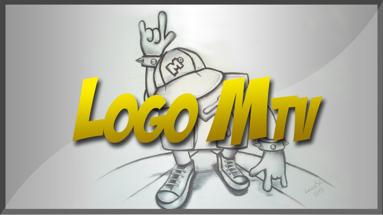 Desenhando Logo Mtv (Drawing Mtv Logo) - YouTube