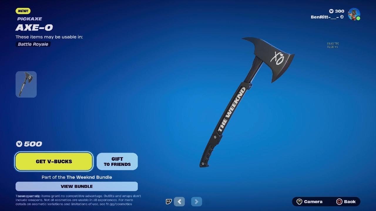 AXE-O Pickaxe Gameplay In Fortnite - YouTube