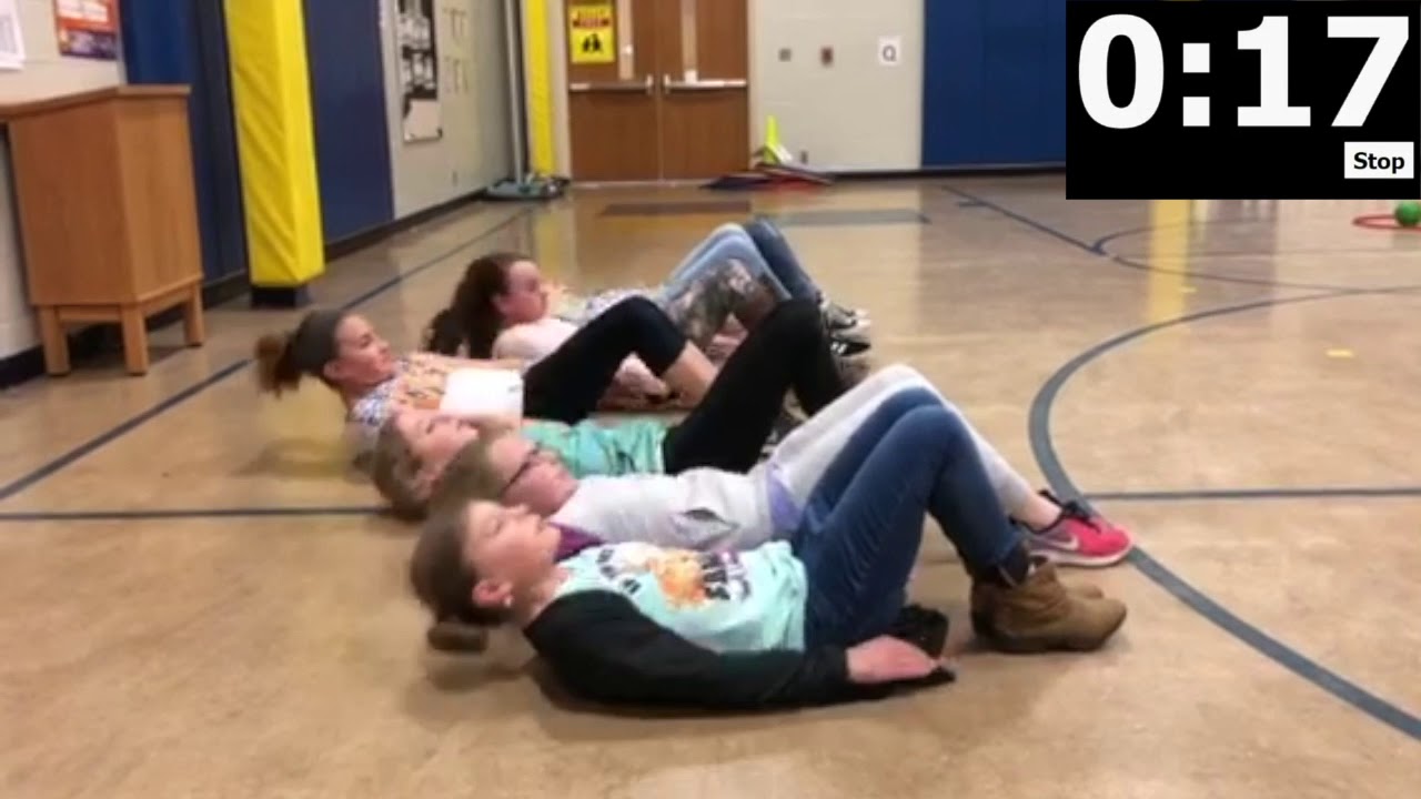 5th Grade Field Day Brain Break Challenge #1 - Girls Video - YouTube