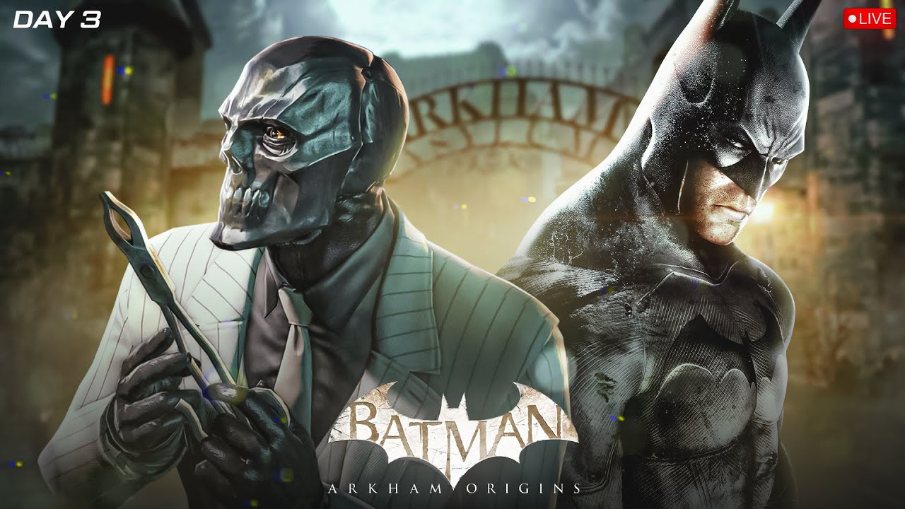 Detective batman is back!! | Batman arkham : origns - Day 3 - YouTube