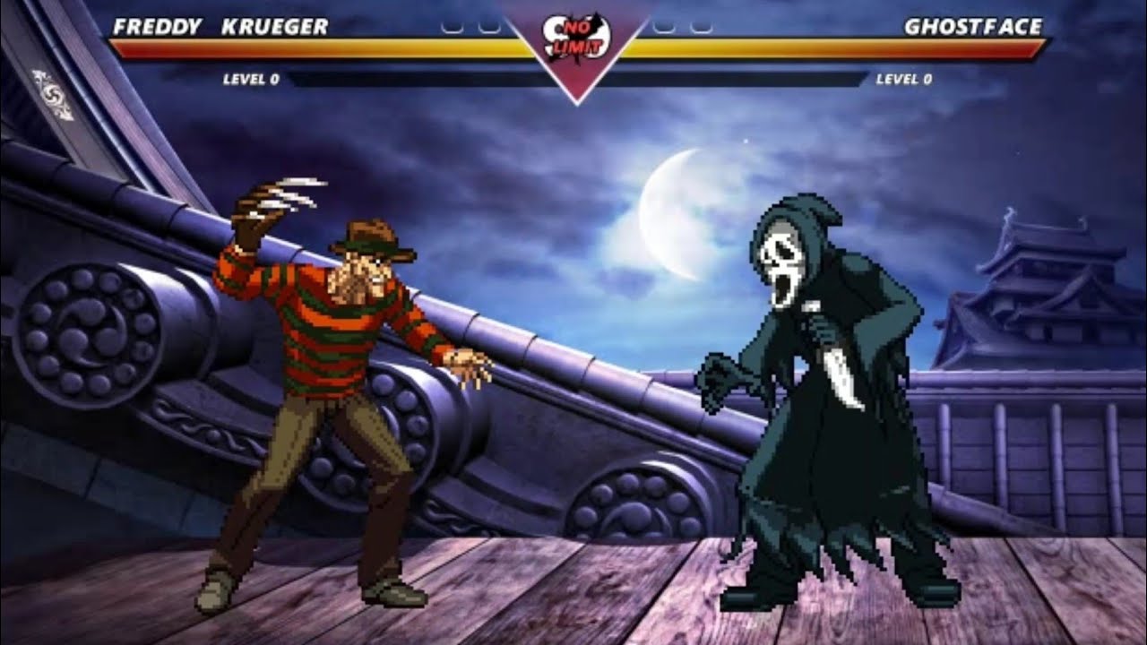 FREDDY KRUEGER vs GHOSTFACE - Exciting High Level Fight! - YouTube