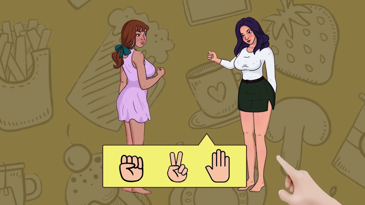 Brain Love Ads Slap Undress Scissor Stone Paper Youtube