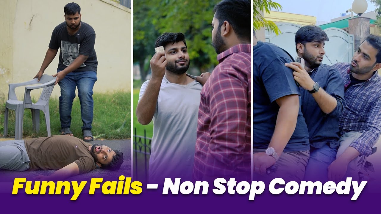 Funny fails 😂😂 Non Stop Comedy 😅 Gone Wrong | Skits Hook #comedy #funny ...