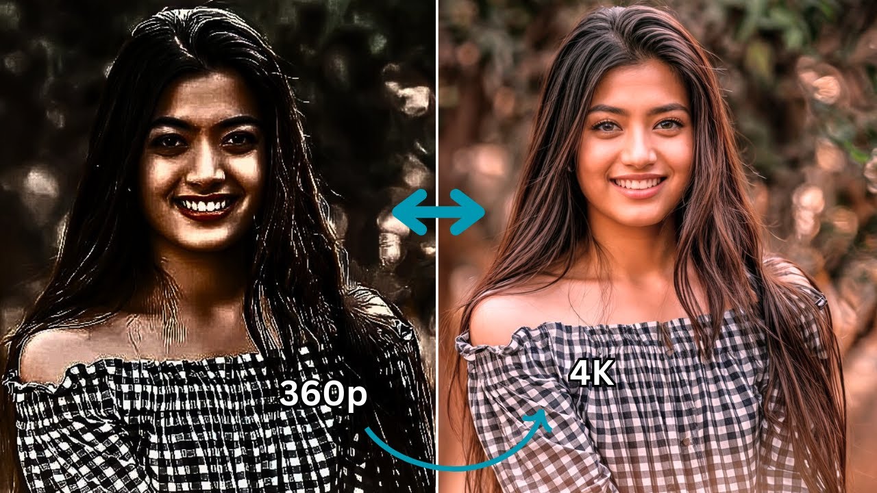 How to enhance photo quality 🔥 Ai Tools | Low Quality photo Convert to ...