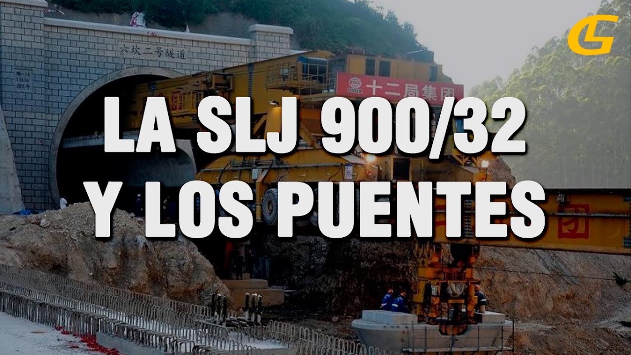 La SLJ 900/32 y los puentes - YouTube