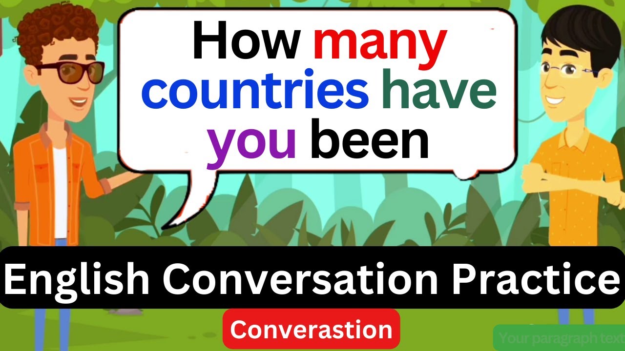Present Perfect conversation - Improve English Speaking Skills ...